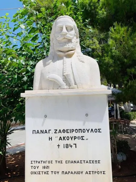 Ο Οικιστής του Παραλίου Άστρους, Αγιαννίτης στρατηγός Πάνος ...
